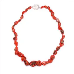 MINERALGEMS ✩ STUDIO Sardinian Coral Necklace - Red