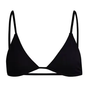 MINIMALE ANIMALE Lucid Bijou Bikini Top Dark Seas - Black