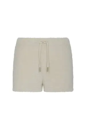 NO'DESIGN Neutrals Noa Ecru Mini Shorts - Beige
