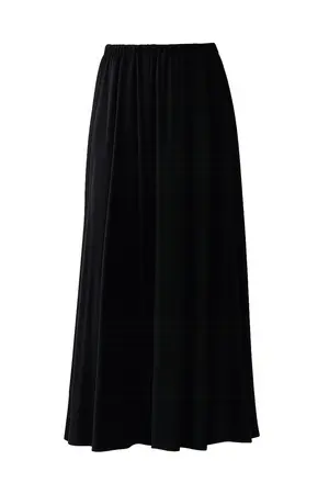 EXQUISE Sheer Viscose Maxi Skirt