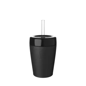 KEEPCUP Commuter Cold Cup With Straw Lid 12oz/340ml Stainless Steel Reusable Coffee Cup - Black