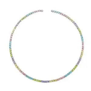 TALITA LONDON Inner Light Choker Silver Candy - Gray