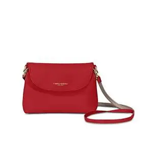 CAMPO MARZIO ROMA 1933 Emma Crossbody Bag With Pouch Cherry - Red