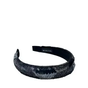 SIMITRI Black / Grey Black Zigzag Headband - Black/grey