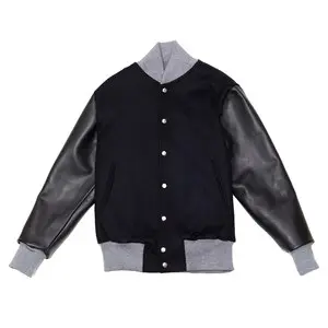 HEGARTY Varsity Bomber Jacket - Blue