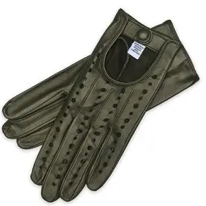 1861 GLOVE MANUFACTORY Rimini Driving Gloves In Verde - Green