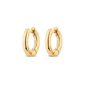 SALLY SKOUFIS Alchemy Huggie In 18k Vermeil - Gold