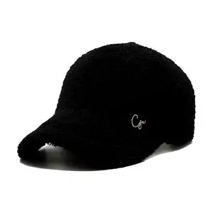 CHANEL JOAN ELKAYAM Boucle Textured C J E Cap - Black