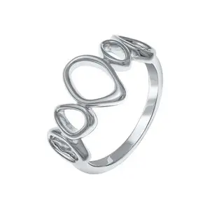 LUCY QUARTERMAINE Multi Volcan Ring - Silver