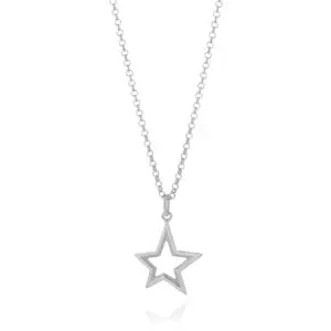 NELLOU JEWELLERY Northern Star Necklace Sterling - Silver