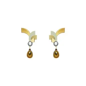 GISSA BICALHO Acrylic Handmade Earring Crest