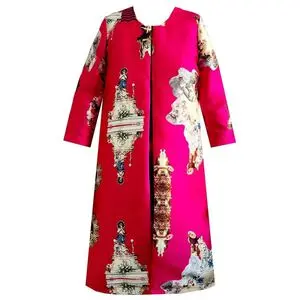 MAXJENNY Tailored Coat - Sicily Hot Pink