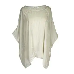 JENNAFER GRACE Sage Silk Velvet Scarf Top - Green