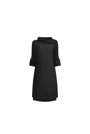 JAMES LAKELAND Embellished Pleated Dress
