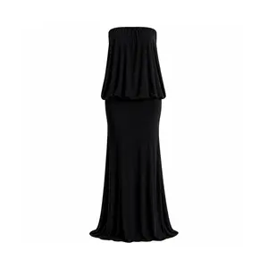 MAISON DE GALA Valerie Noir Maxi Dress - Black