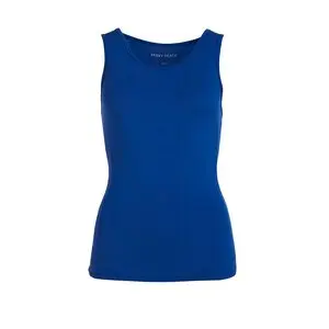 PERKY PEACH Vest Top - Blue