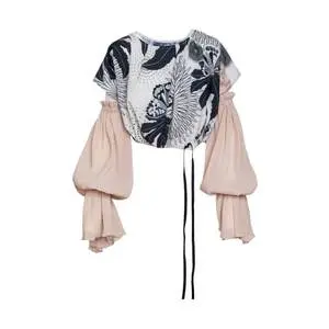 ARTISTA Neutrals / Epic Puffy Sleeve Top - Black
