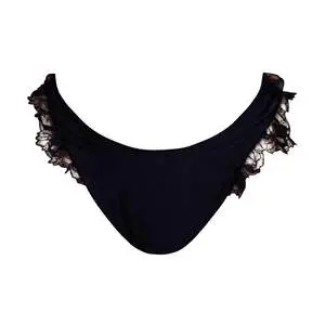 IVY SWIMWEAR Bloom In Midnight Bottoms - Black