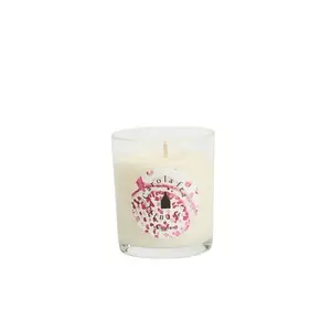 CAROLA FRA I TRULLI Neutrals Scented Soy Wax Candle Fragrance Pomegranate - Red