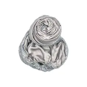 JULIA CLANCEY Edith Glitz Silk Turban