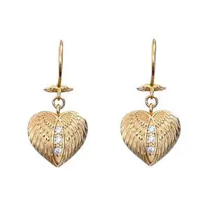 IN CAUDA VENENUM Milo Earrings - Gold