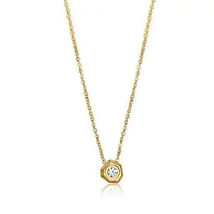 MICKEY'S GIRL Zoe Hex Waterproof Necklace - Gold
