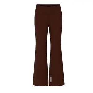 YORSTRULY Twist Flare Pants Espresso Martini / Regular - Brown