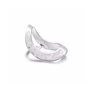 THE LINK BETWEEN Grelda Ear Cuff With Scatter Bezel Diamond Detail Sterling - Silver