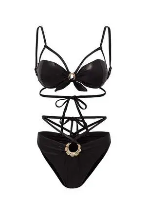 LUNA B Two-piece Night Bikini - Black