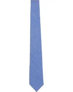 LORDS OF HARLECH Taddeo Merino Tie Ocean - Blue