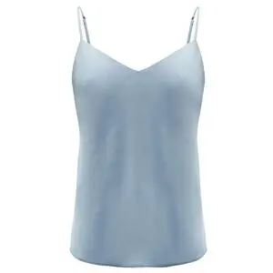 RIVIERA SOIRÉE Winifred Satin Camisole - Blue