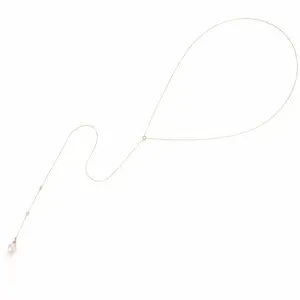 ATELIER PETITES PIERRES Back Chain Back Necklace
