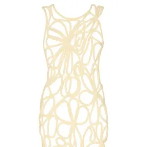 LIVE KOLIBRI Hand-woven Triple-wound Cover Up Ivory - White