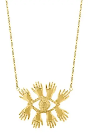 SOPHIE SIMONE DESIGNS Necklace Abre Los Ojos - Gold