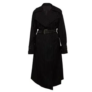PALOMA LIRA Dark Knight Trench Coat - Black
