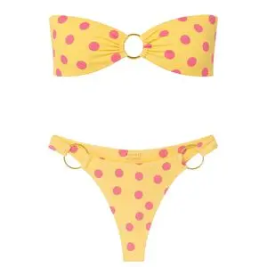 BIKINIS BY BRIDGET Coast Bikini Bottoms - Yellow