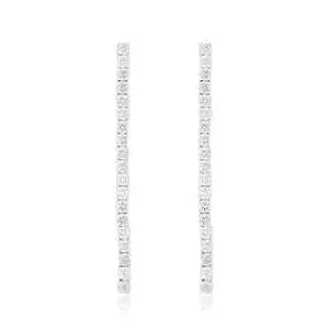 SHYMI Prong-set Tennis Drop Earrings