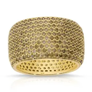 NATIVE GEM Billionaire Ring- Peridot - Green