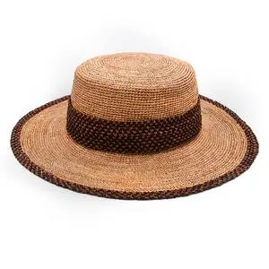 SHADED THE LABEL Bramblewick Boater Hat - Brown