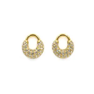 SUPERDIVAJEWELLERY Crystal Basket Earrings