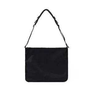HAH ARCHIVE Signature Strap Crossbody Bag - Black
