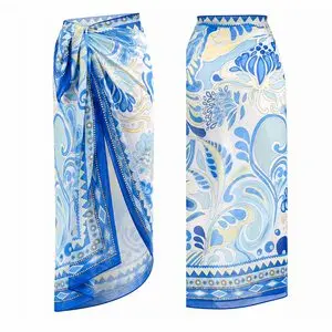 Loveist Store Trya Sarong Pareo - Blue