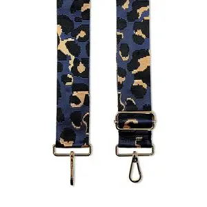 APATCHY LONDON Navy Leopard Strap - Blue
