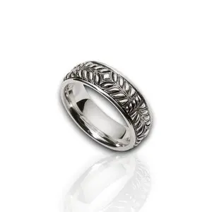DANEILA LÉON Sterling Band Ring - Silver