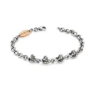 UNALOE Alba Rose Chain Bracelet In Sterling - Silver