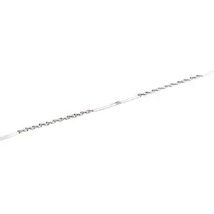 SPERO LONDON Semi Singapore Sterling Bracelet - Silver