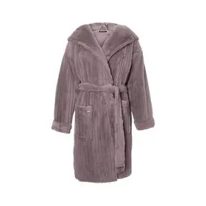 PRETTY YOU Neutrals / Cloud Robe In Mink - Grey
