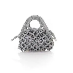 SPEIRA Evening Glam Bag Glitter Silver