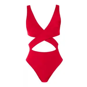 AGGI BY HALEWSKI Nola Bodysuit - Red