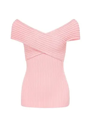 ANDREEVA Lily Light Knit Top - Pink